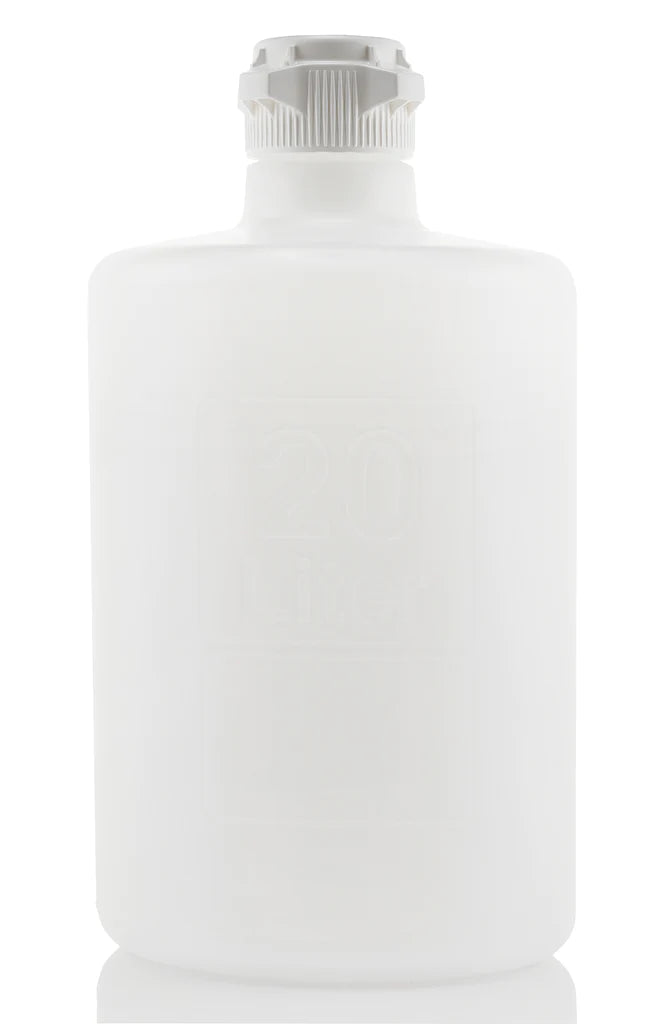 EZBio® Titanium Round Carboys, PP, 20 Liter, No Spigot, VersaCap 83B ...